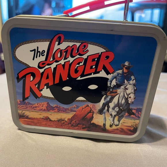 Other | Vintage The Lone Ranger Mini Tinlunch Box 201 Cheerios ...